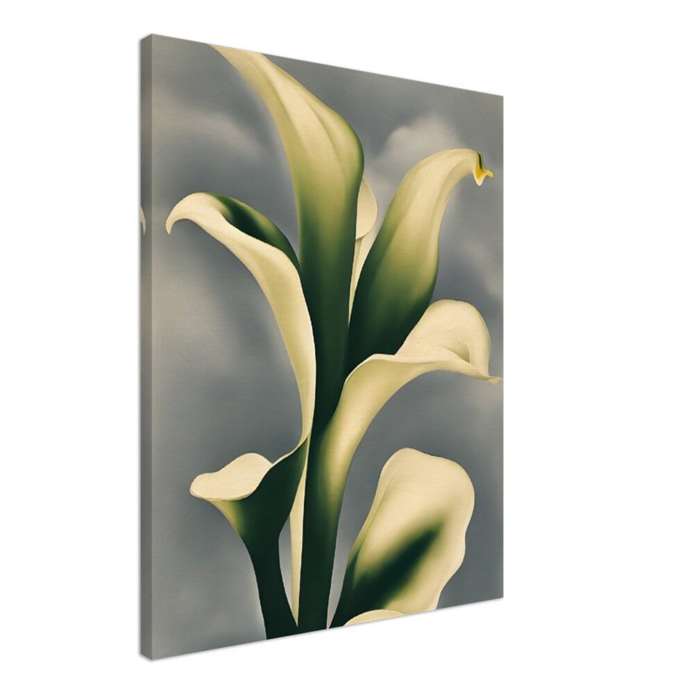Cream Calla Lily | Flower Wall Art | Flower Print | Calla Lily Print - Etsy