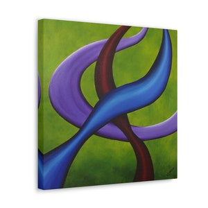 Manifold Wall Art - Contemporary Shapes Art - Gift Art Print - Bright ...