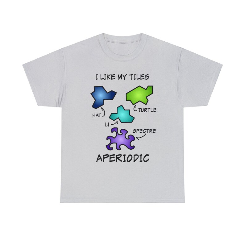 Aperiodic Monotiles T-shirt Einstein Holy Grail Math Tiles Shirt White ...