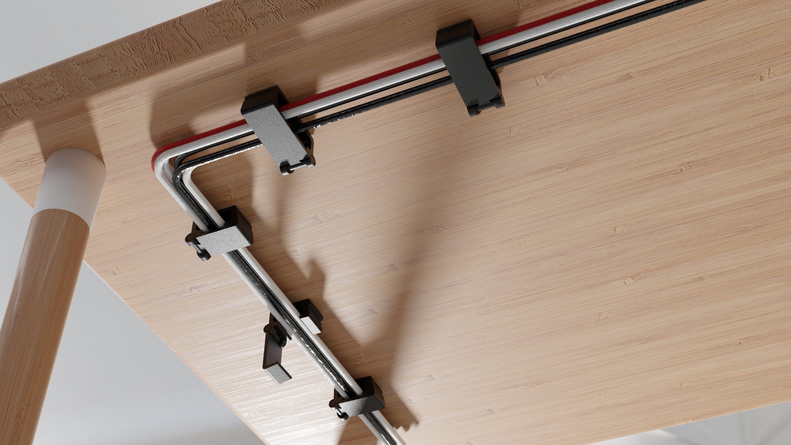 3D STL Cable Clips Pack, Cable Organizer Clips, Desk Cable Clamp, 40mm ...