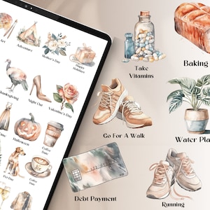 Aesthetic Stickers for Goodnotes | 470 Goodnotes Planner Stickers ...