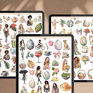 APRIL Stickers for GOODNOTES STICKERS | 103 Digital Stickers for ...
