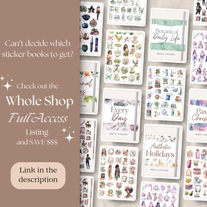 Cottagecore Digital Stickers | GOODNOTES STICKERS, 503 Cottagecore ...