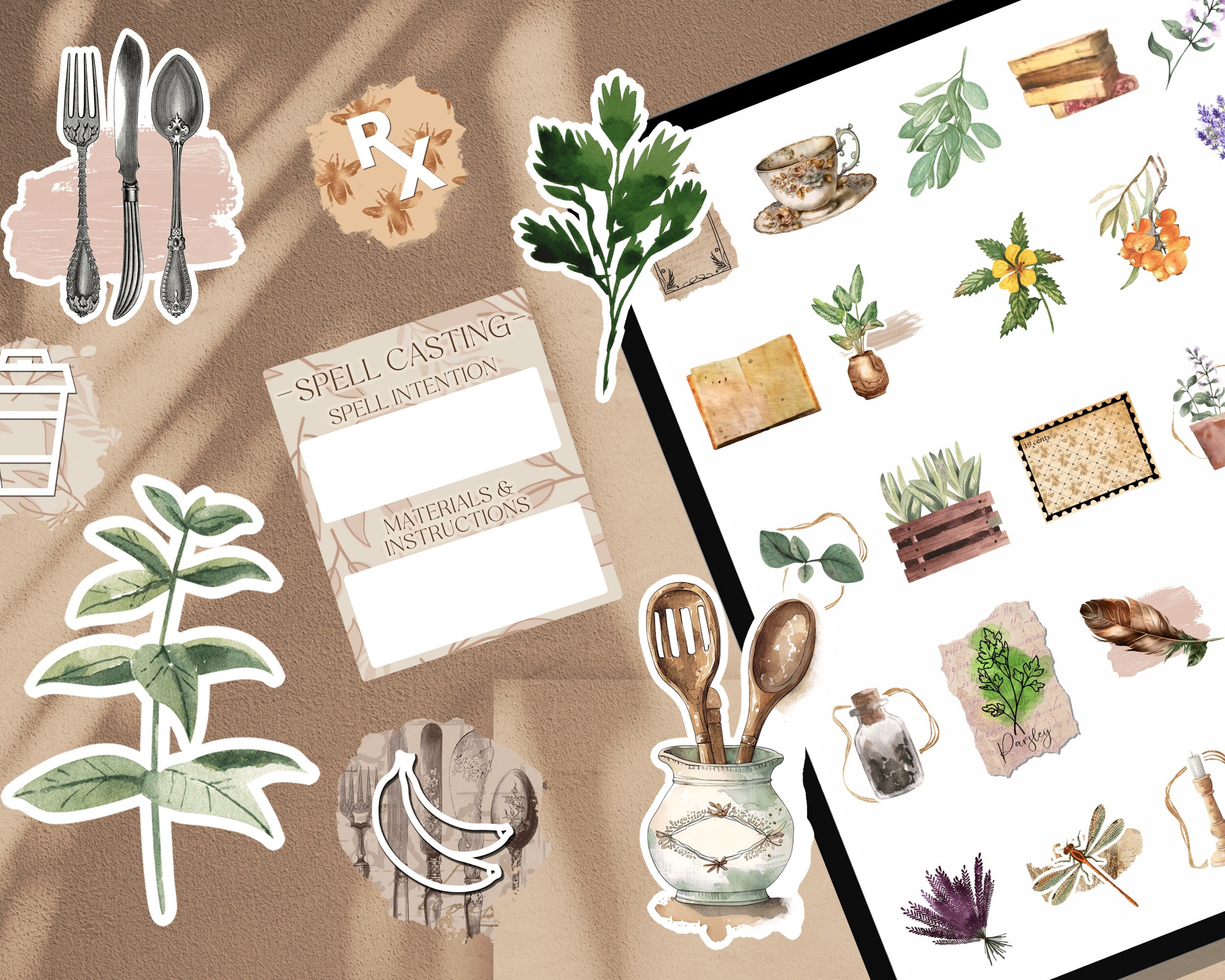 Ultimate Witchy Digital Sticker Bundle for Goodnotes 1800 - Etsy