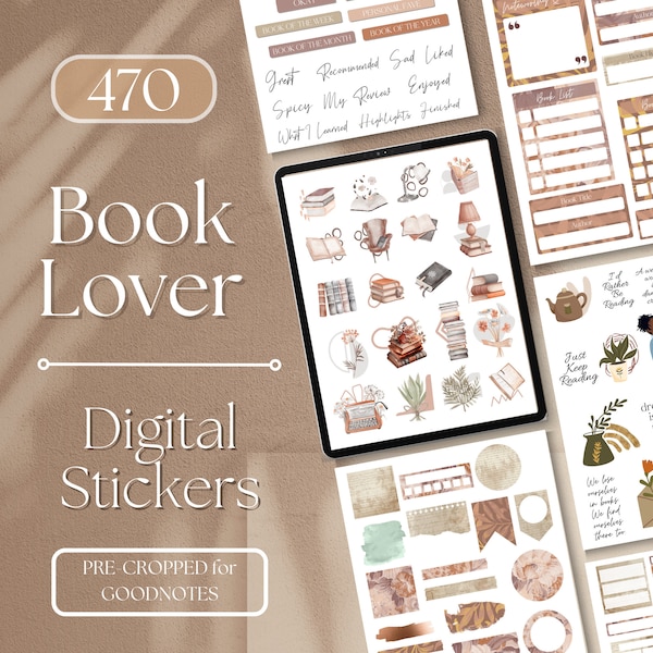 Bookish Planner - Etsy