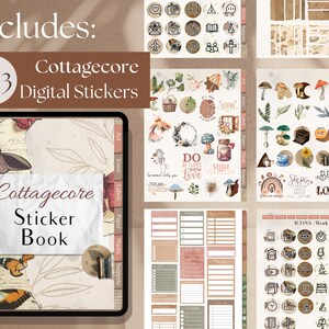 Ultimate Boho Digital Sticker Bundle for Goodnotes | 2210+ Neutral ...
