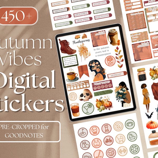 Fall Planner Stickers - Etsy