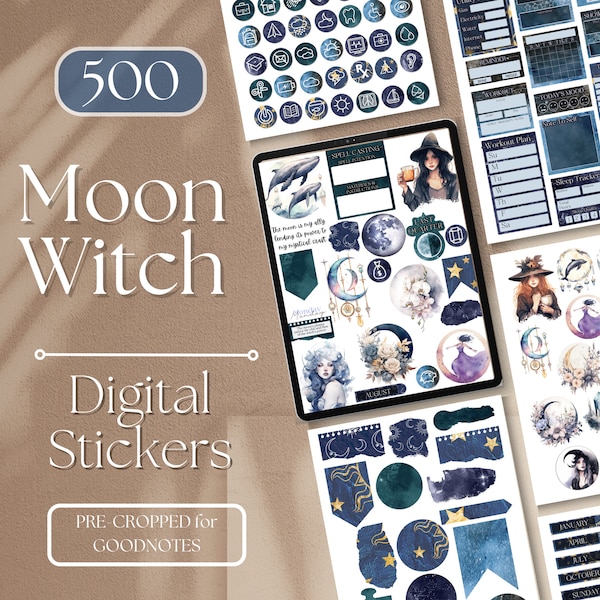 Witch Planner Stickers - Etsy