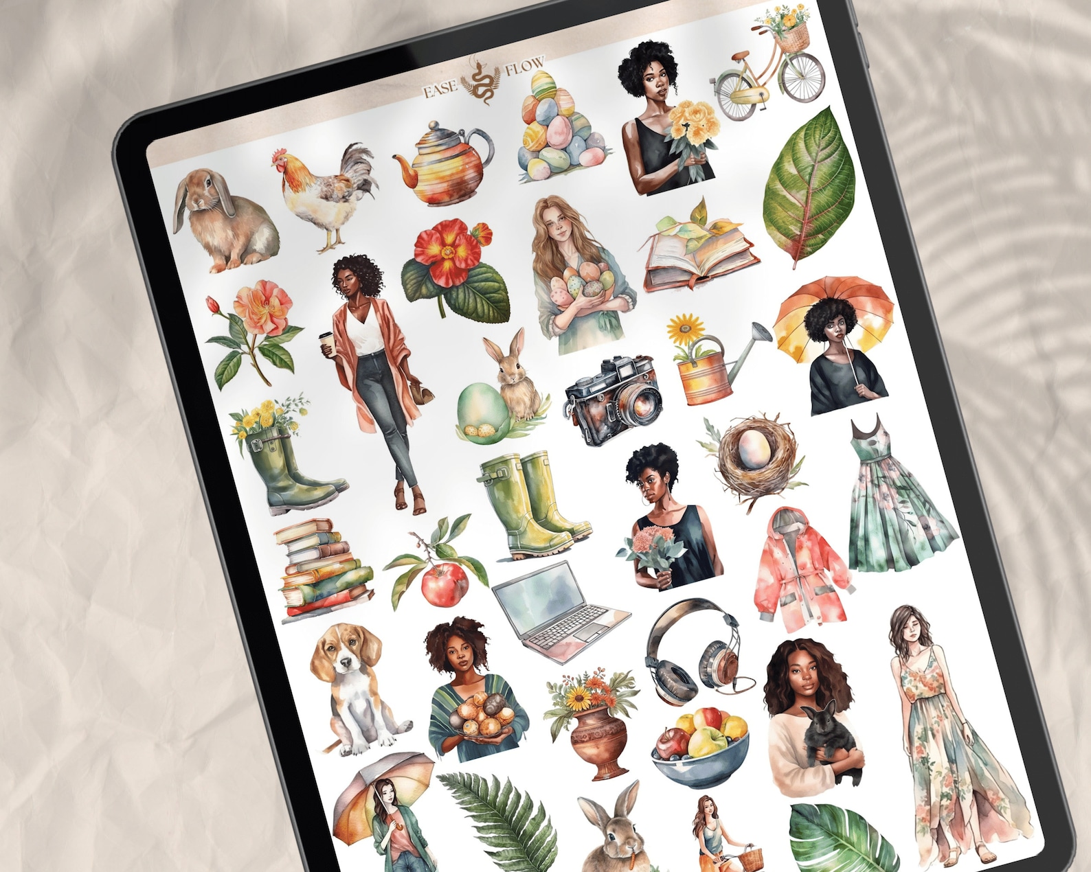 APRIL Stickers for GOODNOTES STICKERS | 103 Digital Stickers for ...