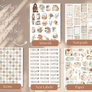 Cottagecore Digital Stickers | GOODNOTES STICKERS, 503 Cottagecore ...