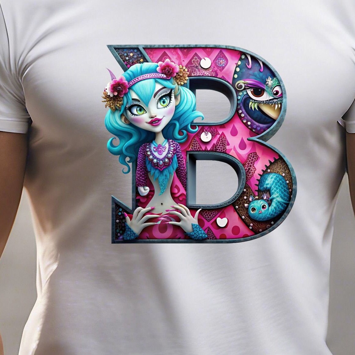 Cute Monster Alphabet ,monster Numbers,monster Letters Clipart,monsters ...