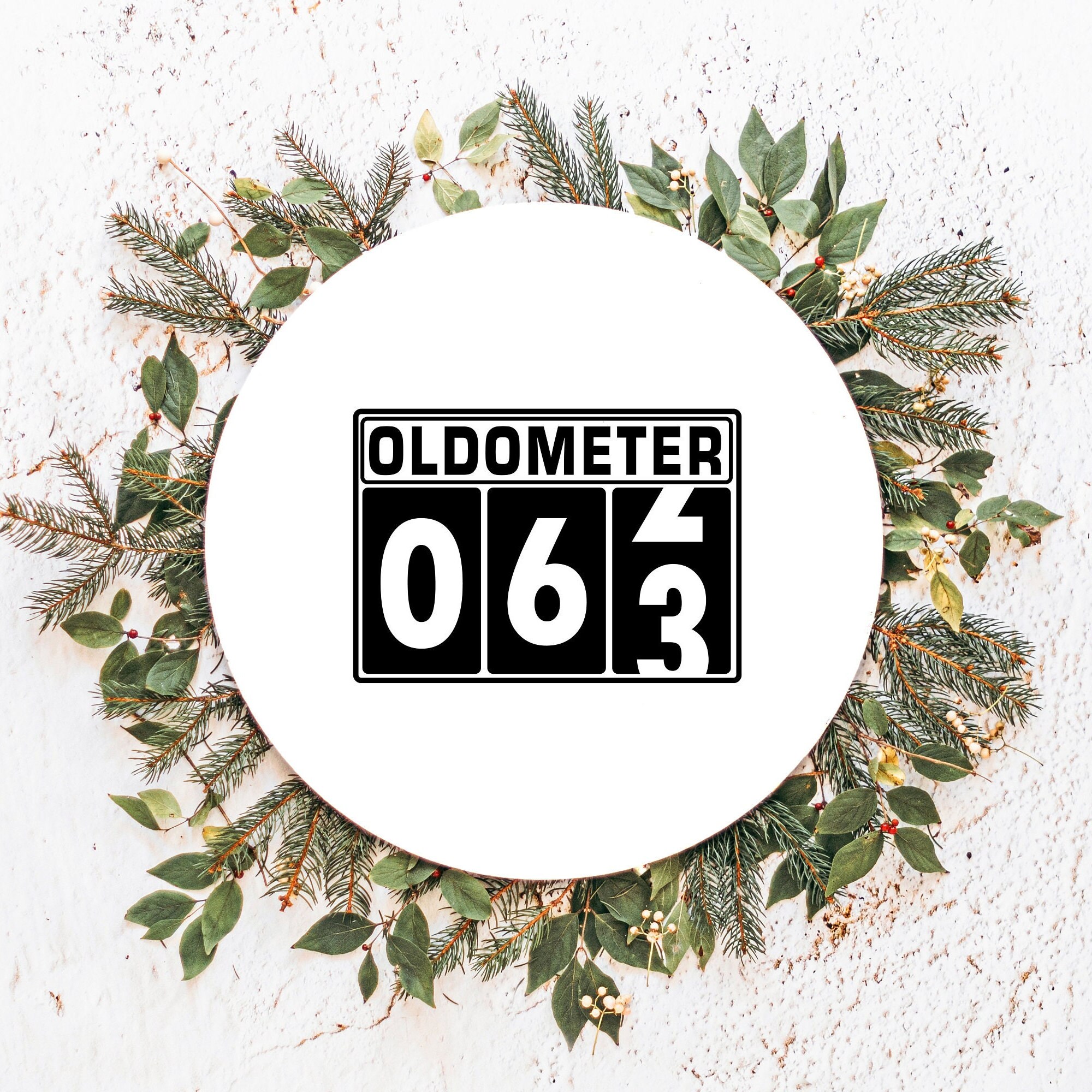 63rd Birthday Svg. Oldometer Svg. Man Birthday Svg. Sixty Three Years ...