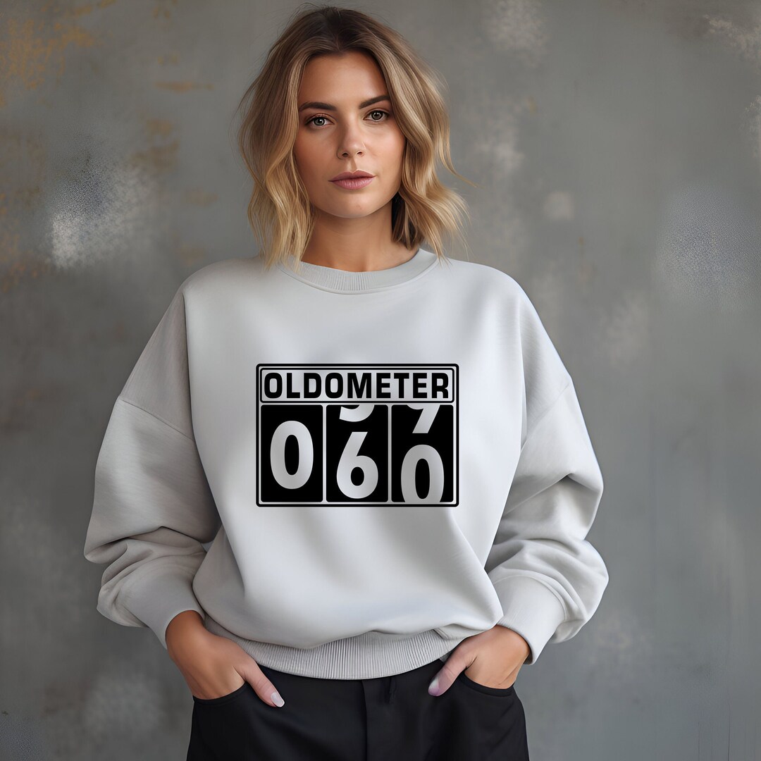 Oldometer SVG, 60th Birthday Svg, Birthday Humor, Oldometer Shirt, 60th ...