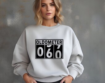 Oldometer SVG, 60th Birthday Svg, Birthday Humor, Oldometer Shirt, 60th ...