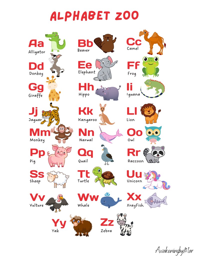 PRINTABLE A-Z Tracing Zip File Digital Download Traceable Printable ...