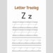 DIGITAL Alphabet Tracing Download Worksheets Zip Pdf Digital File ...