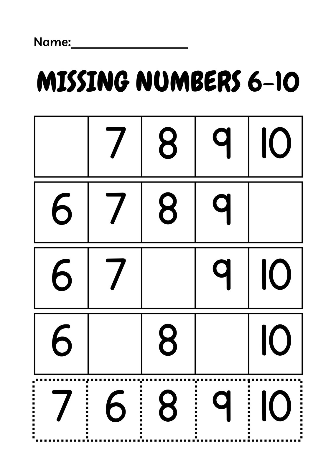 Numbers 1-10 Activities DIGITAL DOWNLOAD Zip Digital Download for Kids ...