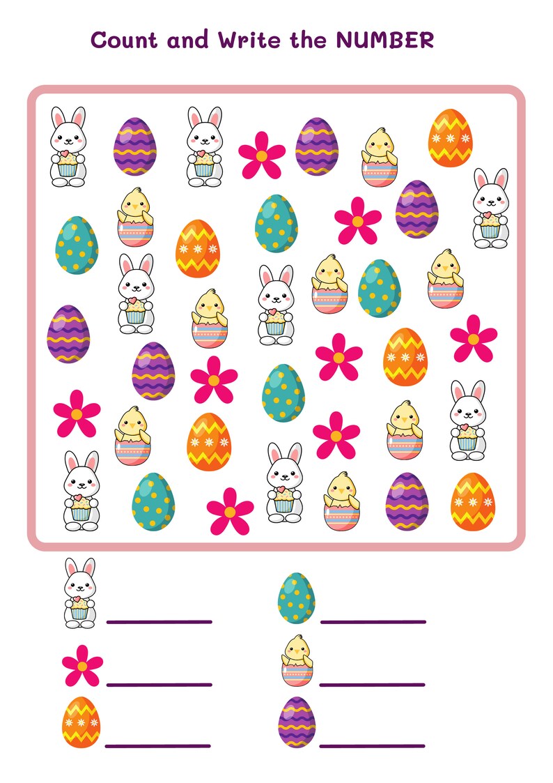 Numbers 1-10 Activities DIGITAL DOWNLOAD Zip Digital Download for Kids ...