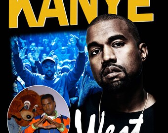 Kanye Vector Svg - Etsy