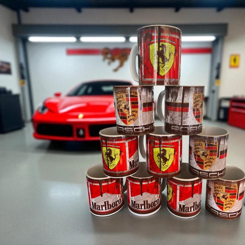 Mugs Different Motor Designs - Etsy