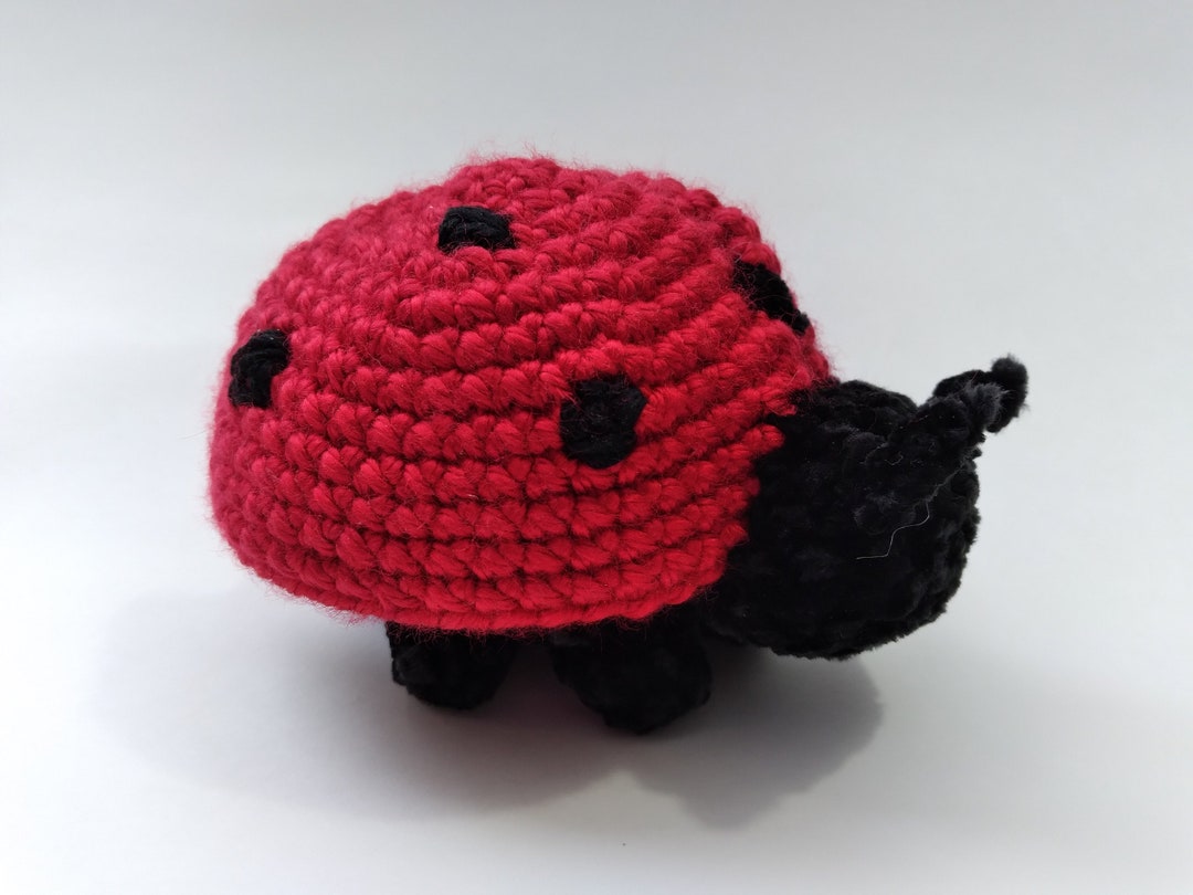 Cute Velvet Ladybug Plushie - Etsy