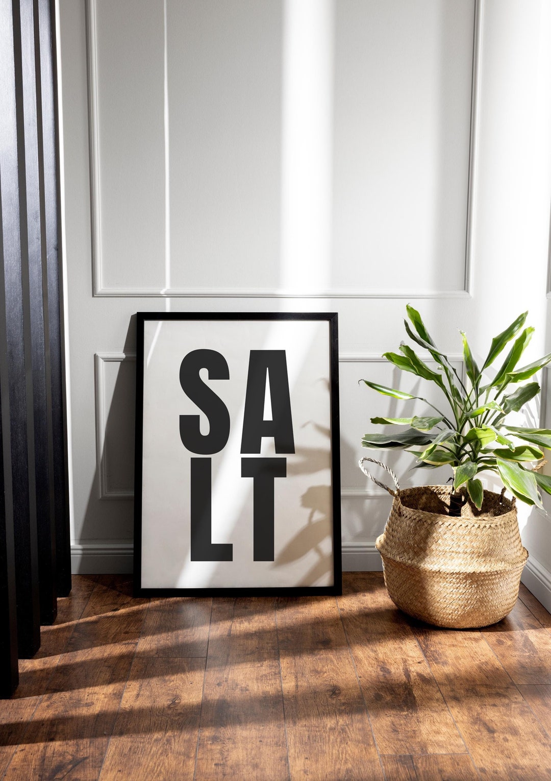 SALT - DIGITAL DOWNLOAD | Wall Art | Typography | Gallery Wall | Trendy ...
