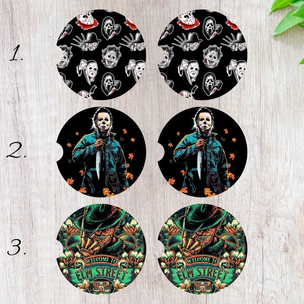 Horror Movie Coasters - Etsy