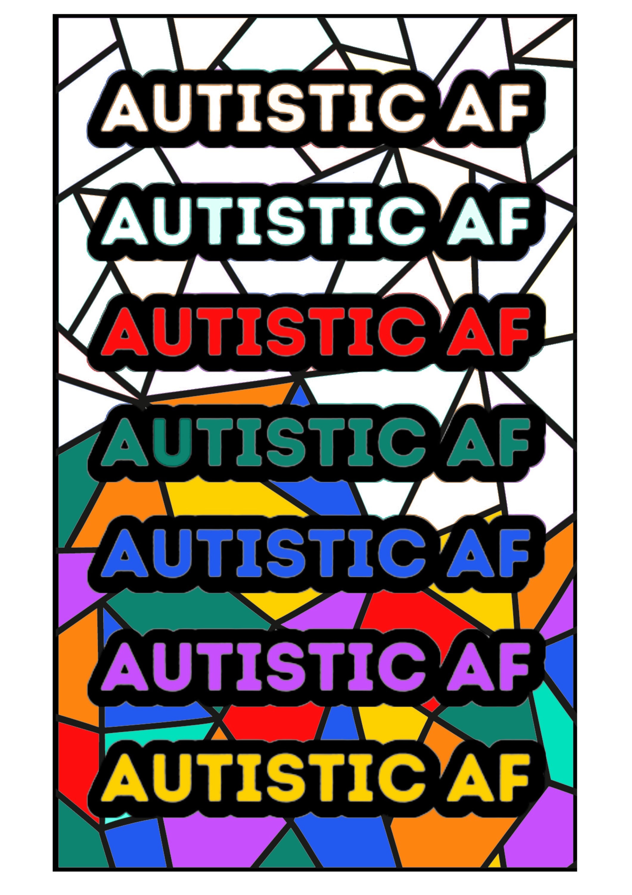 Audhd Colouring Book, Neurodiversity Illustration Book, Autism & ADHD ...