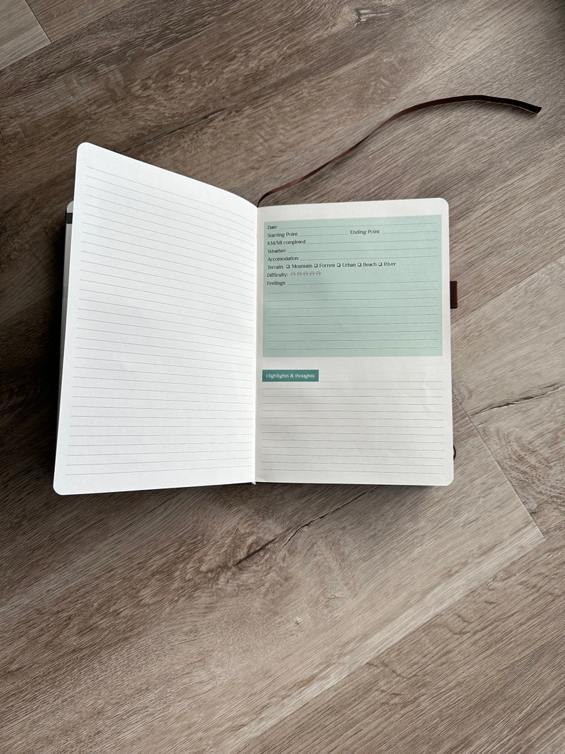 Camino De Santiago Journal - Etsy