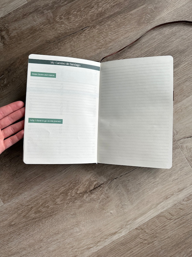 Camino De Santiago Journal - Etsy