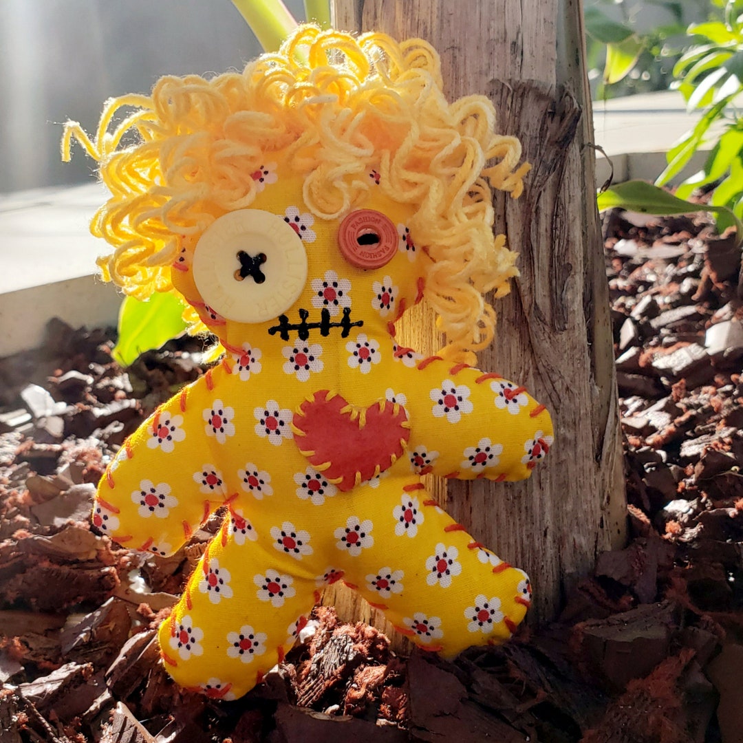 Mini Poppet Doll, Creepy Cute Doll, Witchcraft, Wicca, Magic Spell ...