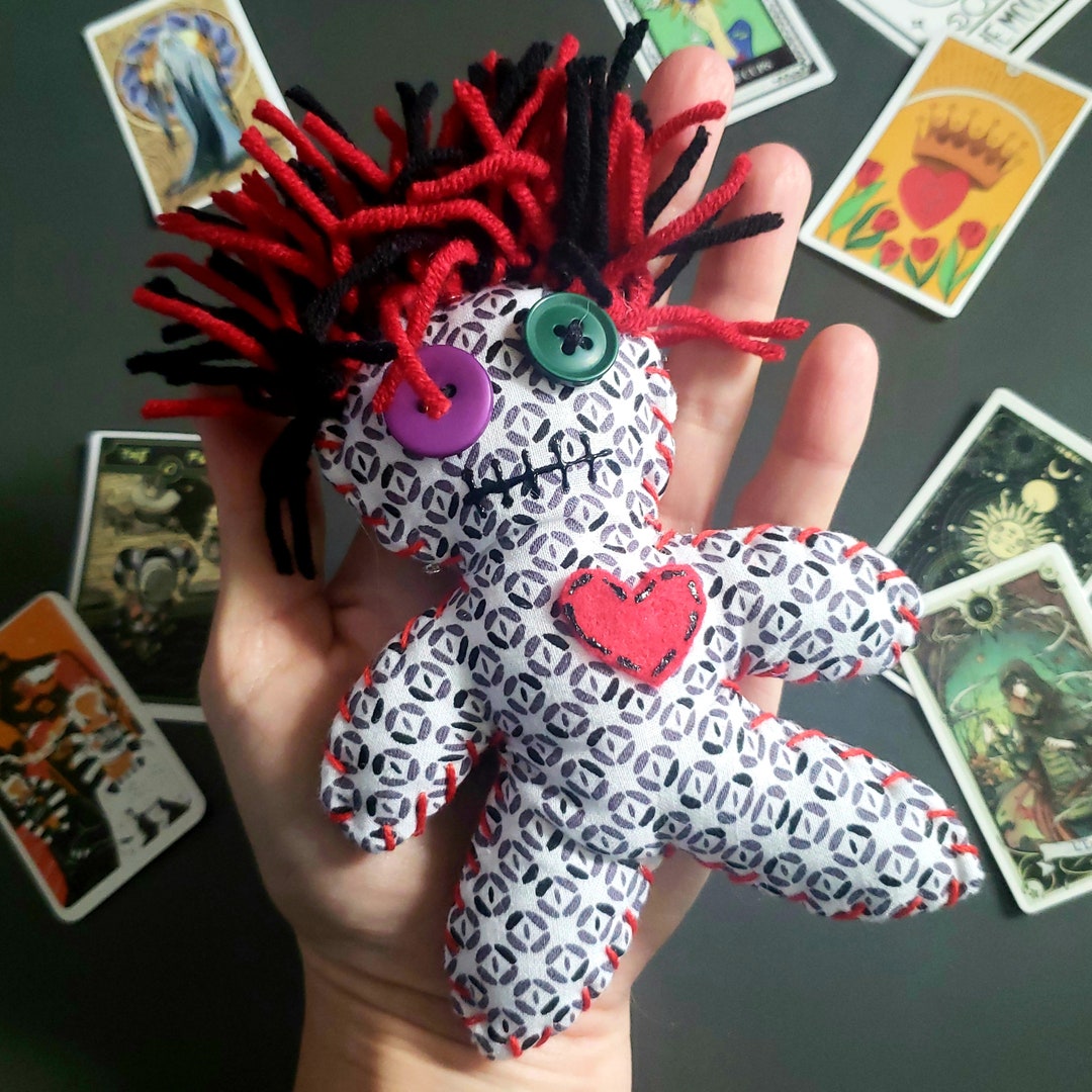 Mini Poppet Doll, Creepy Cute Doll, Witchcraft, Wicca, Magic Spell ...