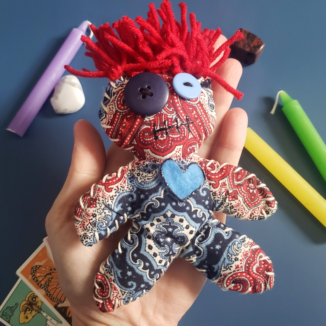 Mini Poppet Doll, Creepy Cute Doll, Witchcraft, Wicca, Magic Spell ...