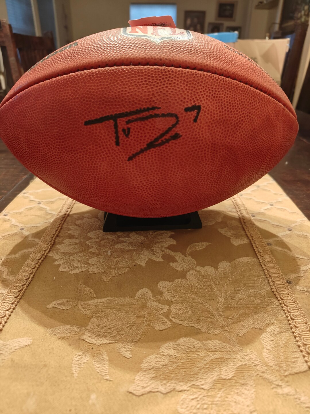 Football Display , Football Holder, Game Room Decor, Football Fan Gift ...