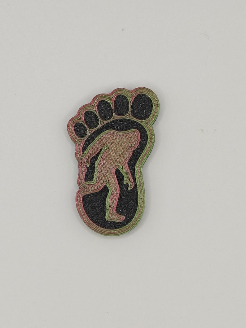 3x Color Set Bigfoot Magnet, Sasquatch Fridge Magnet, Cryptid Decor ...