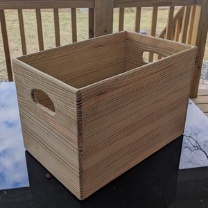 Wood Box, a Simple Wooden Create Made of Pressure Treated Wood, Indoor ...