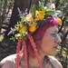 Demeter's Bloom Fairy Crown, Flower Crown, Goddess Crown - Etsy