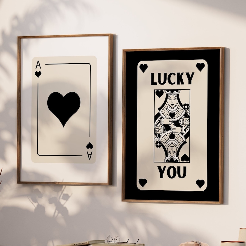Retro Playing Cards - Etsy