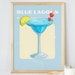 Cocktail Bar Poster Set of 6, Bar Printable Art, Retro Cocktail Posters ...