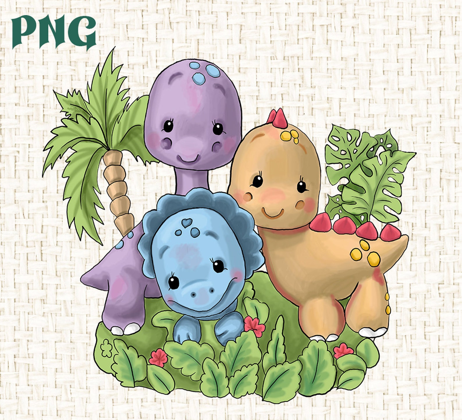 Dinosaurs PNG, Baby Dino Png, Sublimation - Etsy