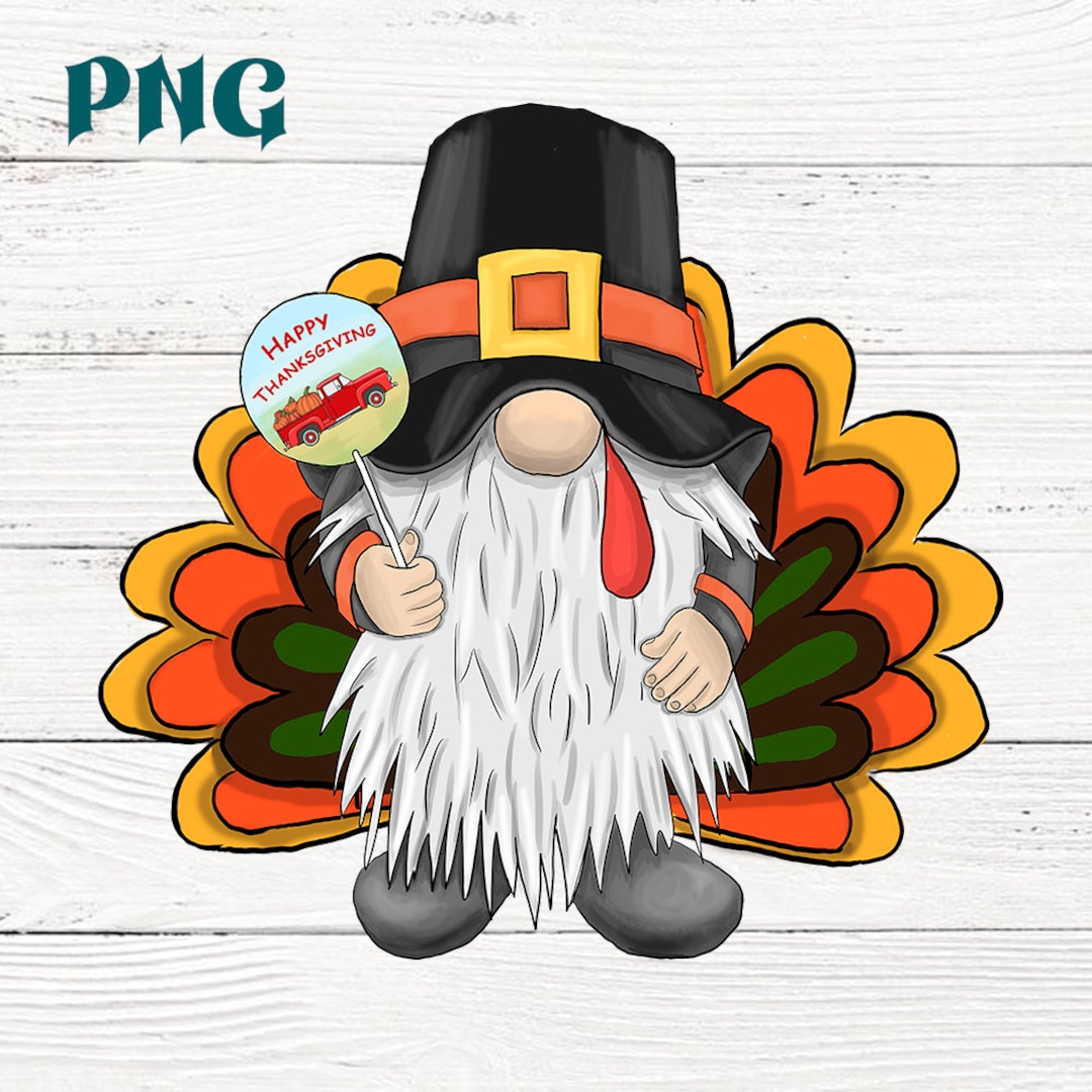 Gnome Turkey PNG Clipart, Thanksgiving Day Gnomes Gobbler Png, Turkey ...