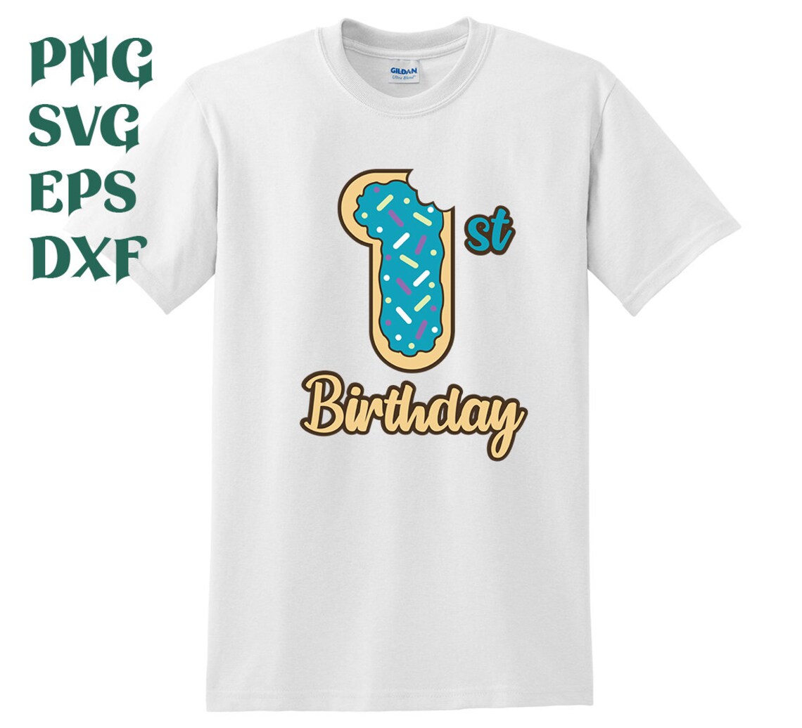 Donut SVG, Donuts Birthday Svg, 1st Birthday Donut Svg, One Donuts ...