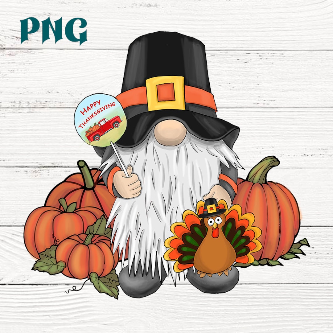 Gnome Turkey PNG Clipart, Thanksgiving Day Gnomes Gobbler Png, Turkey ...