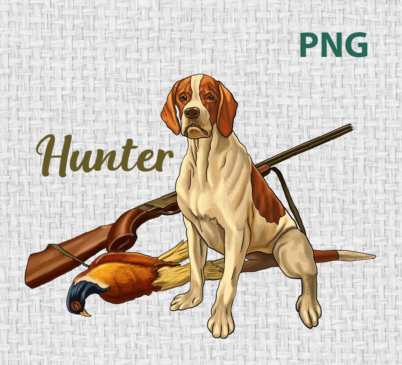 Hunting Dog PNG Hunting PNG Pheasant Hunting PNG Hunter - Etsy