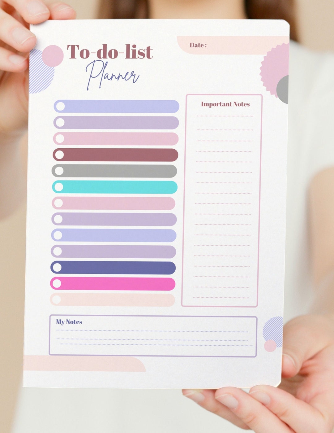 Monthly Planner to Do List Planner Monthly Content Planner Happy ...