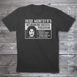 Inigo Montoya's Networking Success Program Mens T-shirt or Tank Top ...