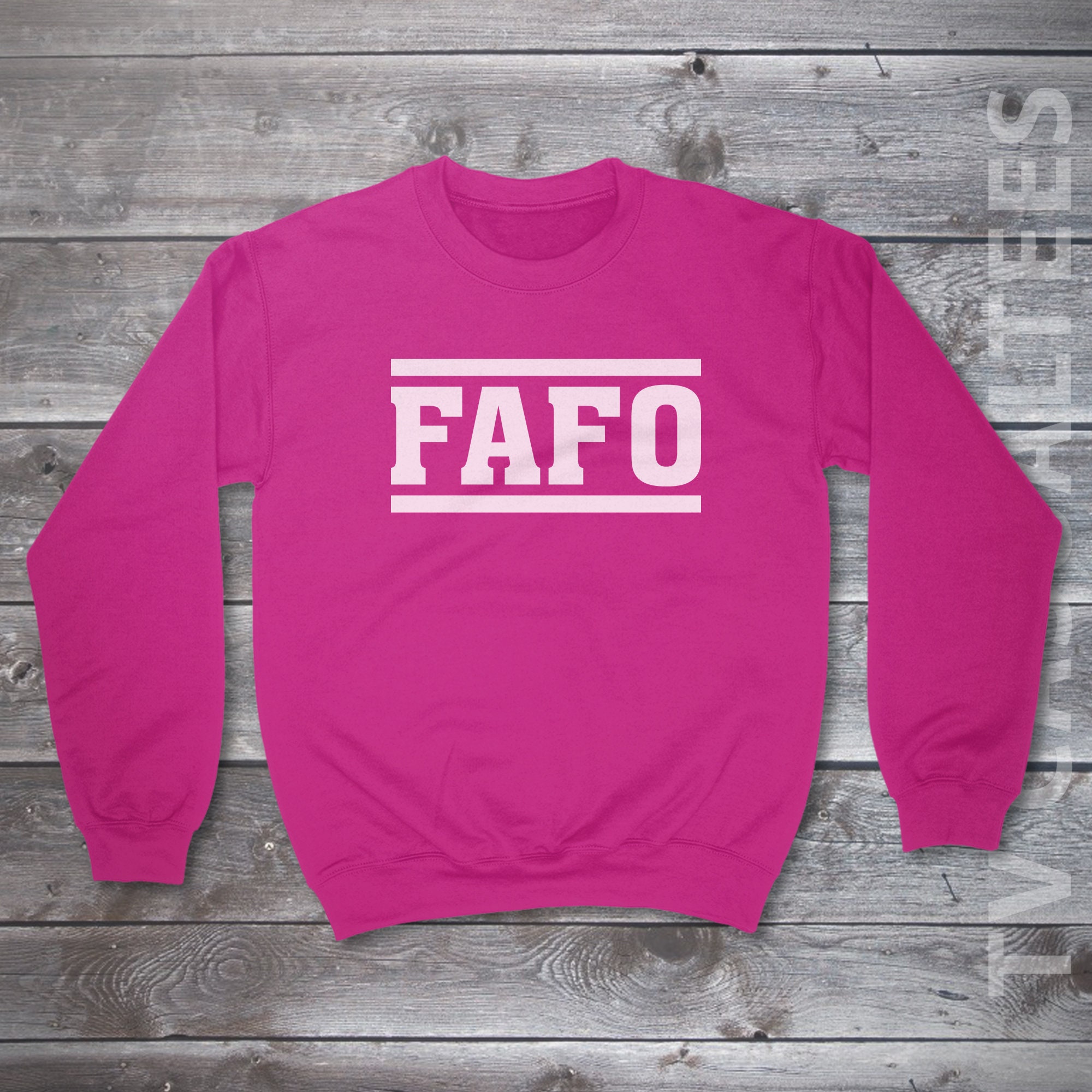 FAFO Hoodie Pullover or Crewneck Sweatshirt 2A Shirt, Funny Shirt ...