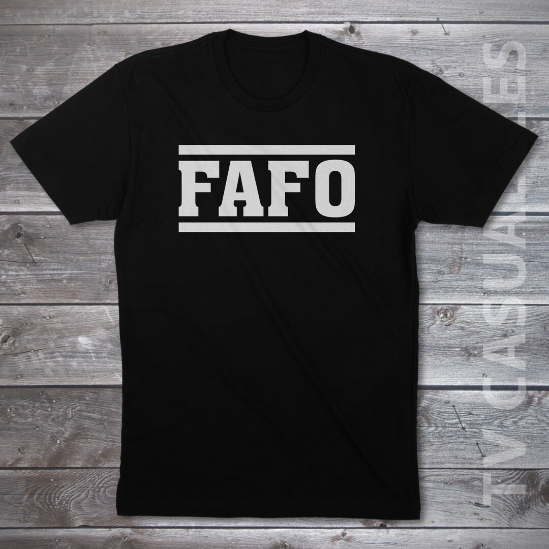 FAFO Mens T-shirt or Tank Top 2A Shirt, Funny Shirt, Statement Shirt - Etsy