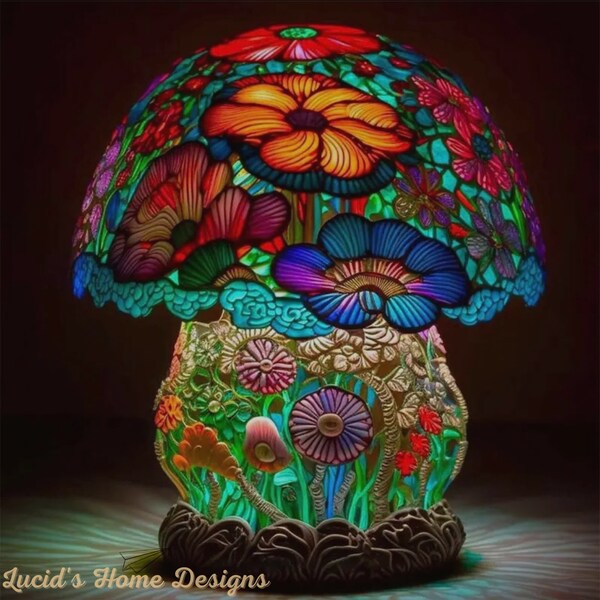 Glass Fairy Lamp - Etsy