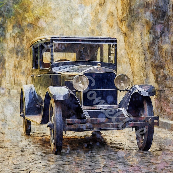 1920s Cars Drawing